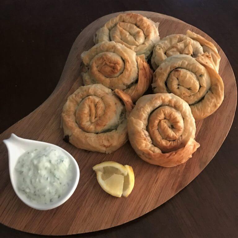 Spanakopita Swirls - Annabel's Kitchen